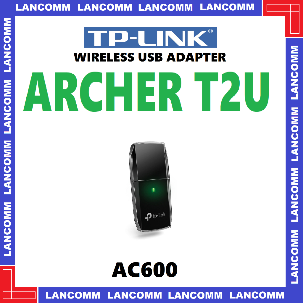 TP-LINK Archer T2U AC600 Wireless Dual Band USB Adapter | Shopee Malaysia