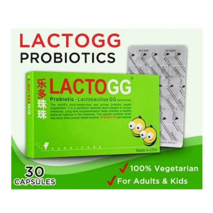 Lacto GG Probiotic - Lactobacillus GG 30's | Shopee Malaysia