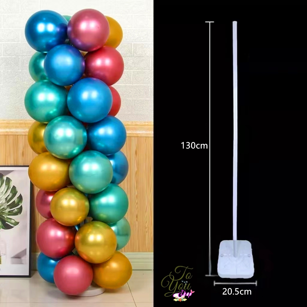 130 cm Height Balloon Stand Belon Balloon Holder Tree Happy Birthday ...