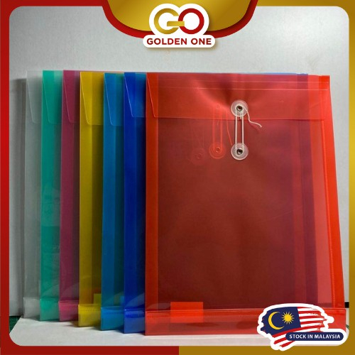 【1BOX=120PCS！！！】 ASTAR A4 ENVELOPE FILE/A4 size Rope Document File / A4 ...