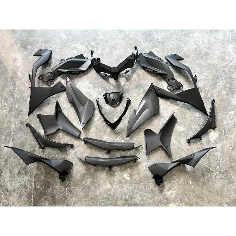 100%ORIGINAL YAMAHA R25 V1 FULL SET INNER BLACK PNP READY STOCK HLYM ...