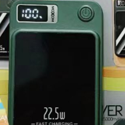 MOXOM 10000 Mah wireless MX-PB90 PB-91 2 IN 1 Magnetic LCD 5000mAh ...