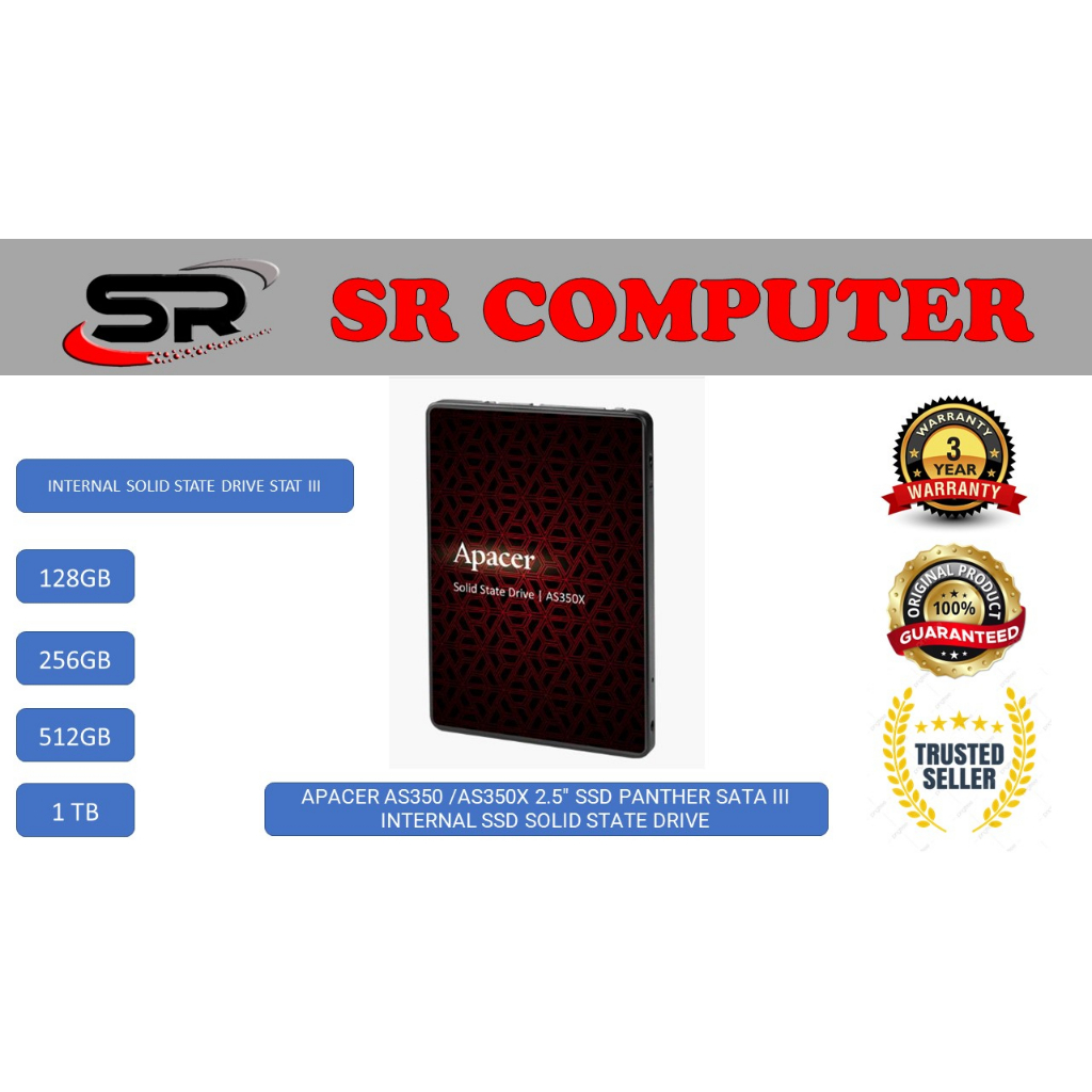 (SRCOMP PROMO 2 WEEKS)APACER M.2 PCI-E AS2280 AS350/AS350X 2.5" SSD ...