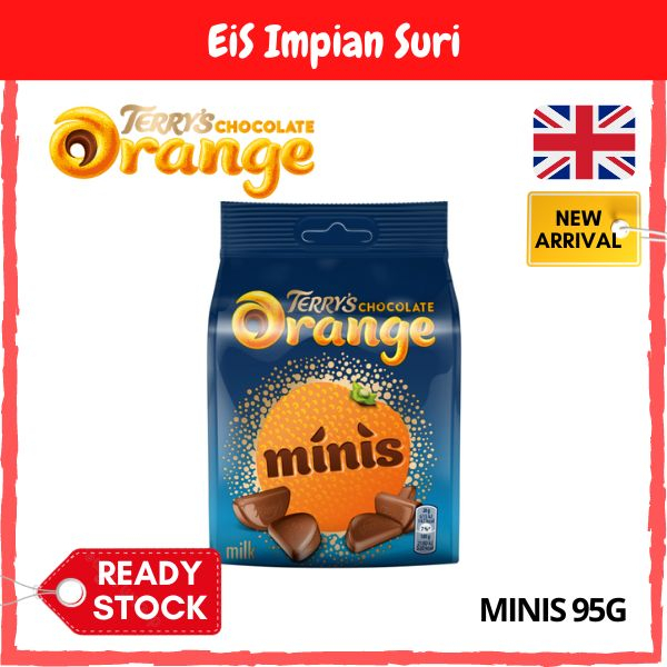(Ready Stock!!) Terry's Chocolate Orange Minis Bitesize 95g Coklat Oren ...