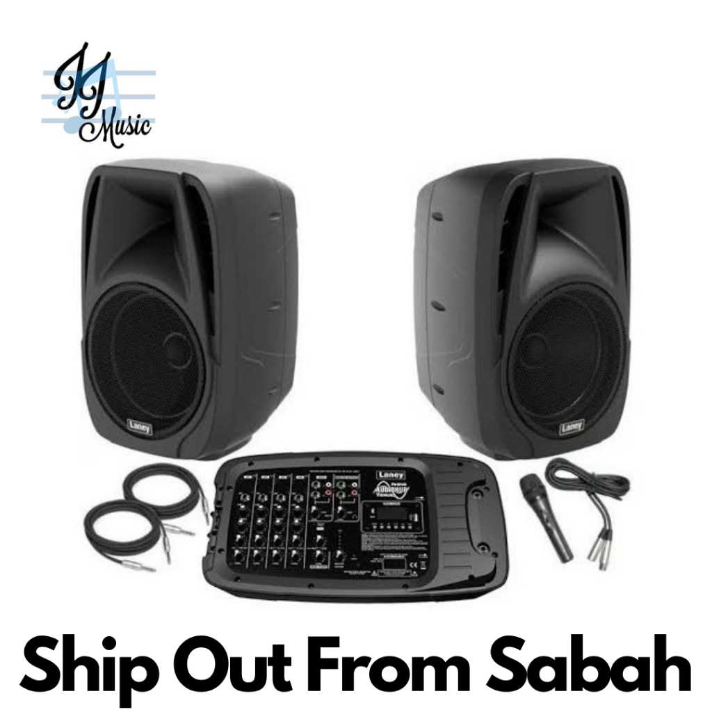 Laney Audio Hub AH2500D Portable PA system 2x500W 6 Channels Bluetooth ...