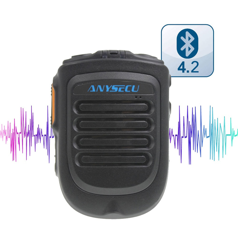 Wireless PTT Bluetooth Handsfree Speaker B01 for POC Android Network ...