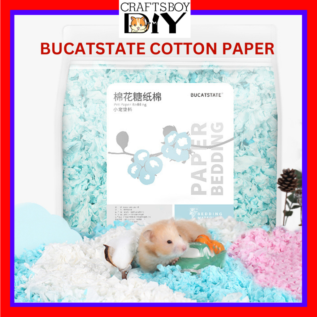 Bucatstate Hamster Paper Bedding Small Animal Rabbit Bedding Alas ...