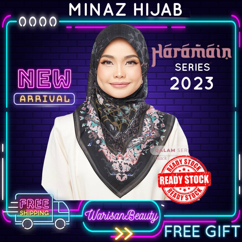 Minaz Hijab Haramain Edisi Raya Haji Aidiladha 2023 Minaz Ready Stock ...