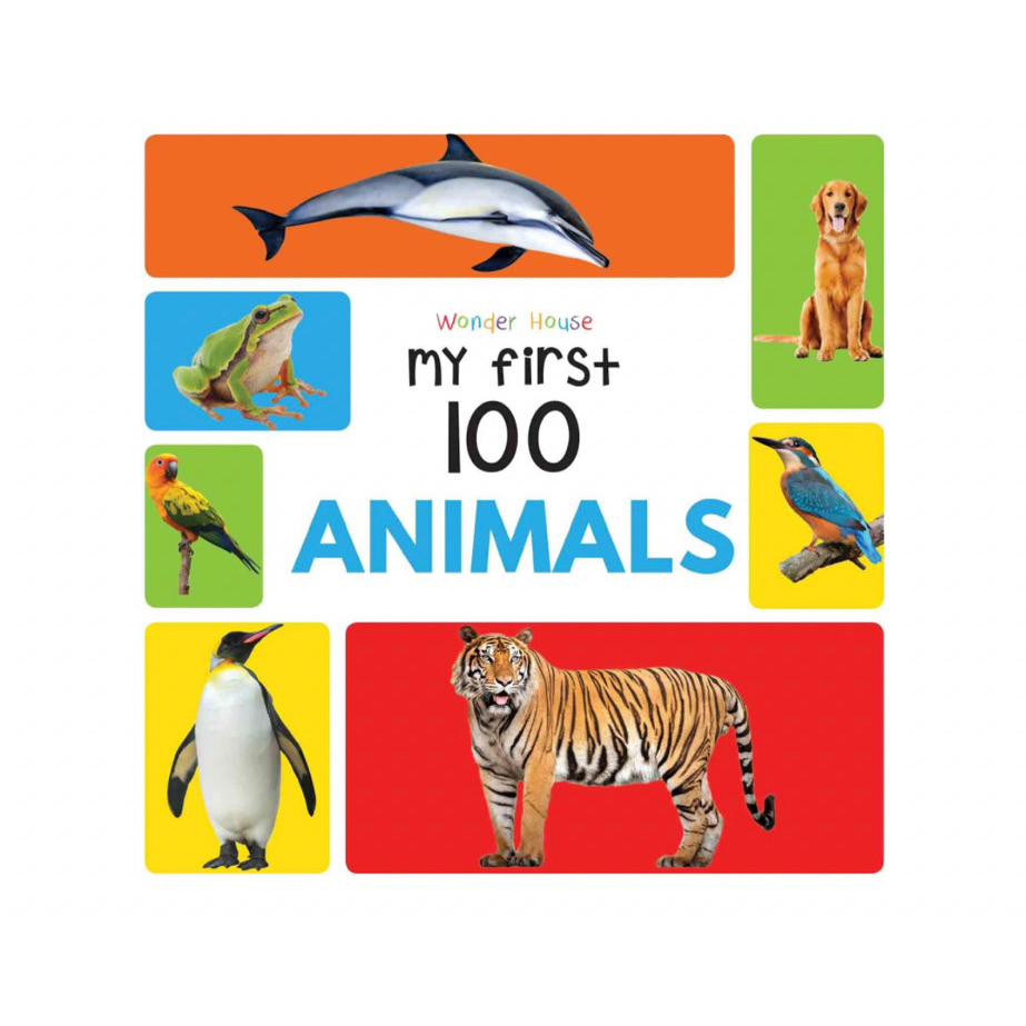 [100%ORIGINAL] My First 100 Animals Picture Book: My First 100 Series ...