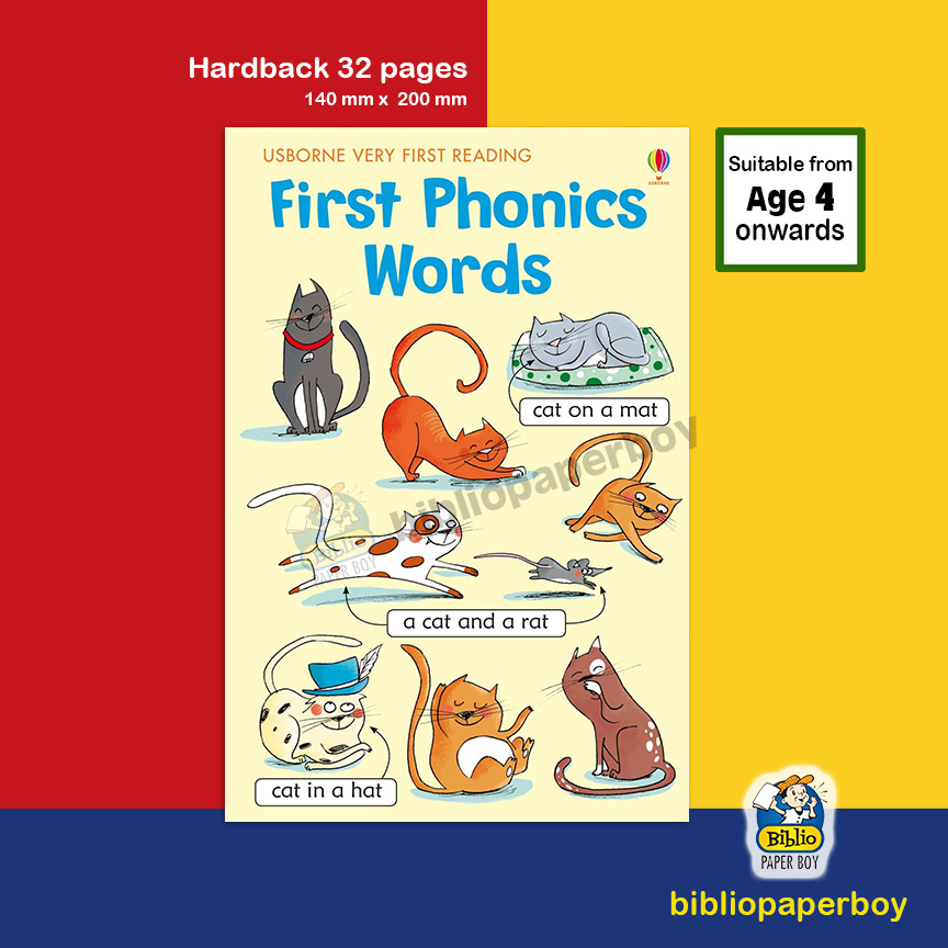 Usborne First Phonics Words (Usborne Very First Reading) | Shopee Malaysia