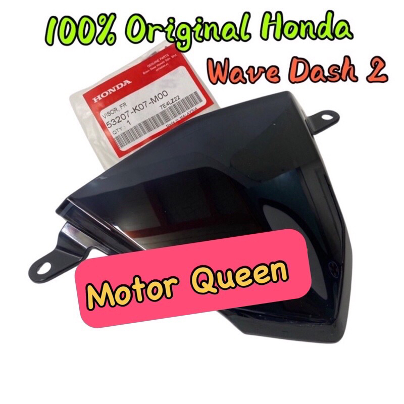 Visor / Inner Handle Cover Honda Wave Dash 110 Fi 100% Honda Original Windshield / Handle Upper ...