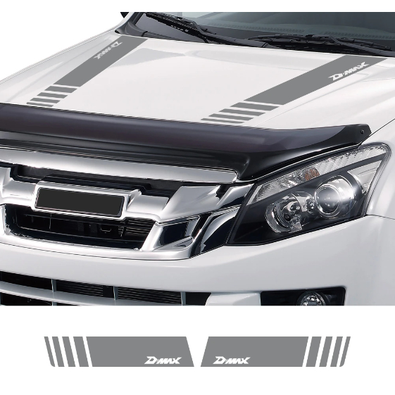 Pickup Hood Stickers For Isuzu Dmax D Max Truck Graphics Stripes ...