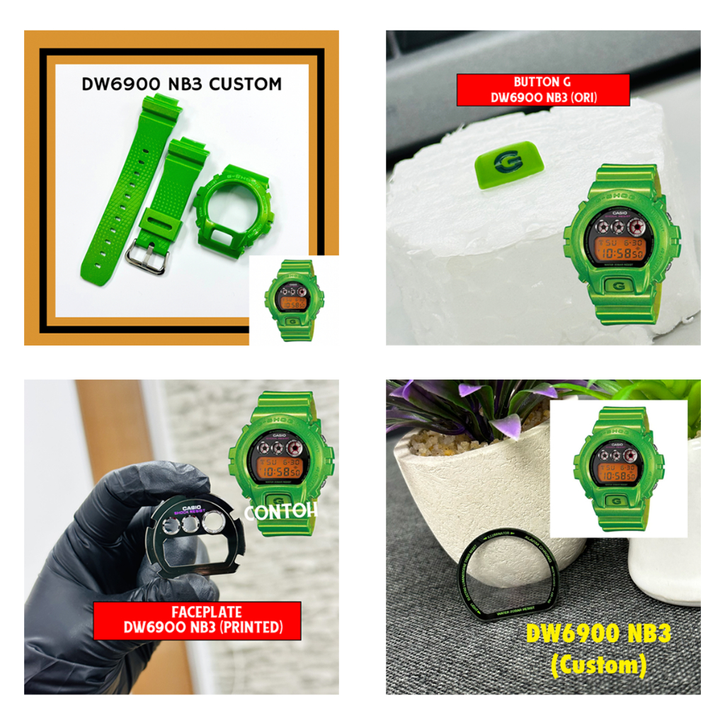 DW6900 NB3 CUSTOM GSHOCK PART | Shopee Malaysia