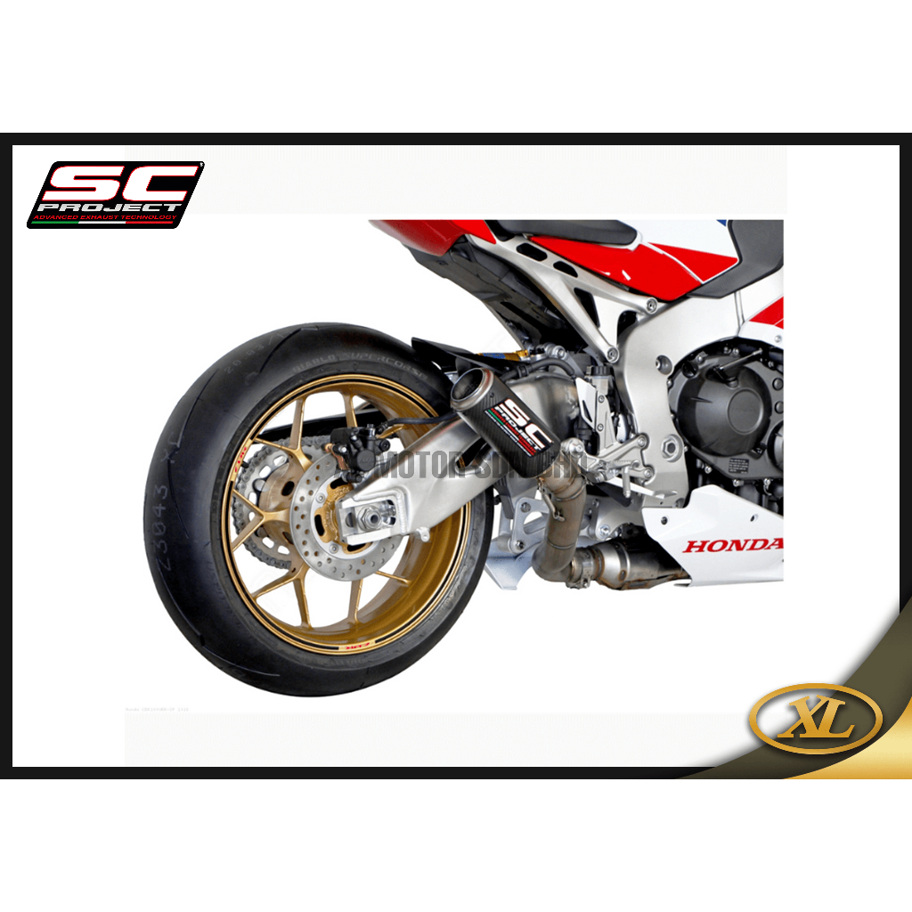 SC PROJECT -CR-T EXHAUST HONDA / CBR1000RR / 2014-16 (H10-T38T ...