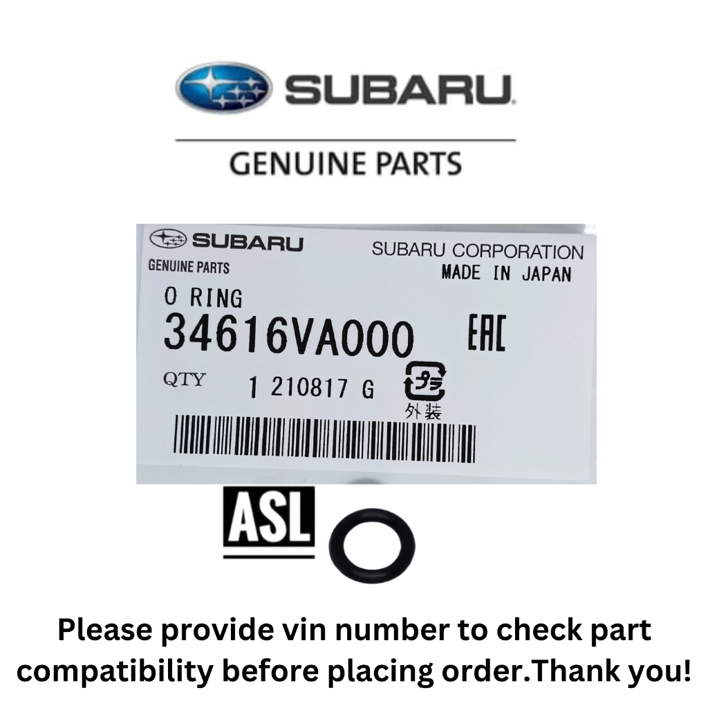 Genuine Subaru Power Steering Hose O Ring 34616VA000 34616VA010 XV ...