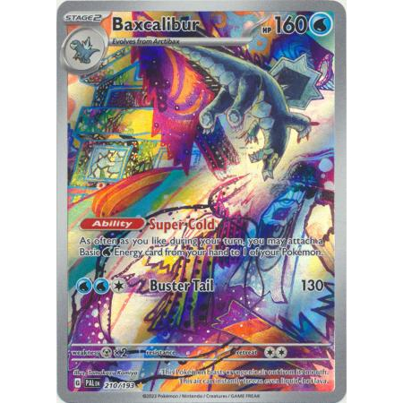 Pokemon TCG - Baxcalibur - 210/193 - Illustration Rare | Shopee Malaysia