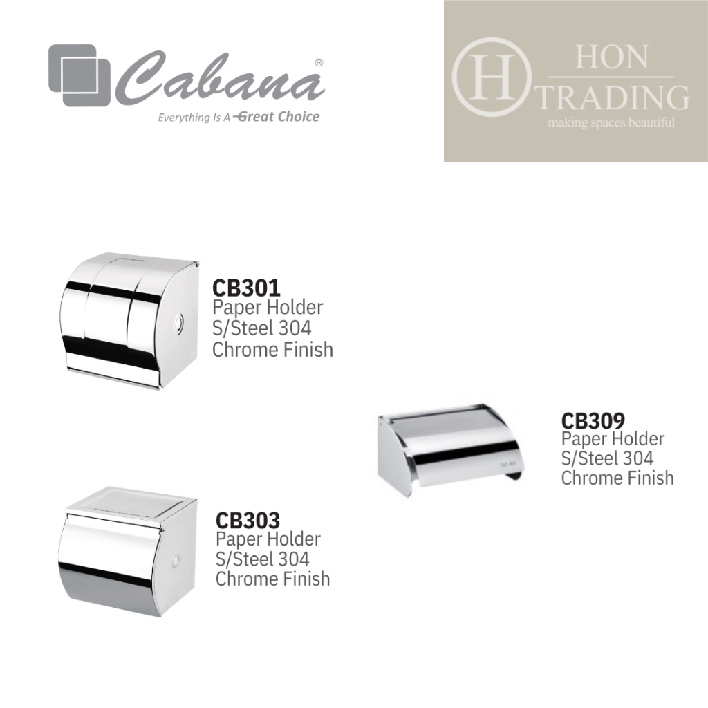 CABANA - Toilet paper holder / tempat letak tisu / aksesori tandas ...