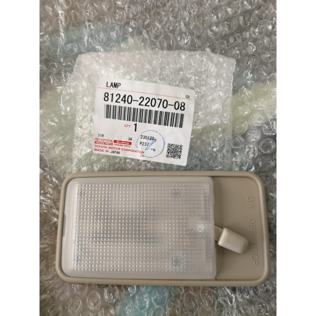 TOYOTA Land Cruiser Roof Room Lamp Genuine TOYOTA 81240-22070-08 ...