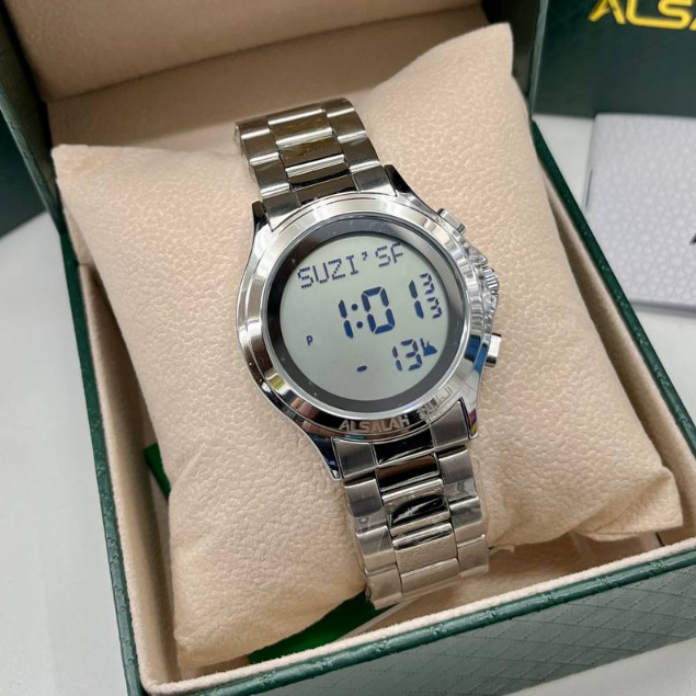 Alsalah Muslim Azan Digital Watch Factory Alfajr Stainless Steel Prayer ...