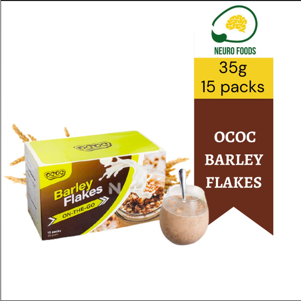 OCOC Barley Flakes On The Go Ococ Dr Rizal 15 sachet Kepingan Barli ...