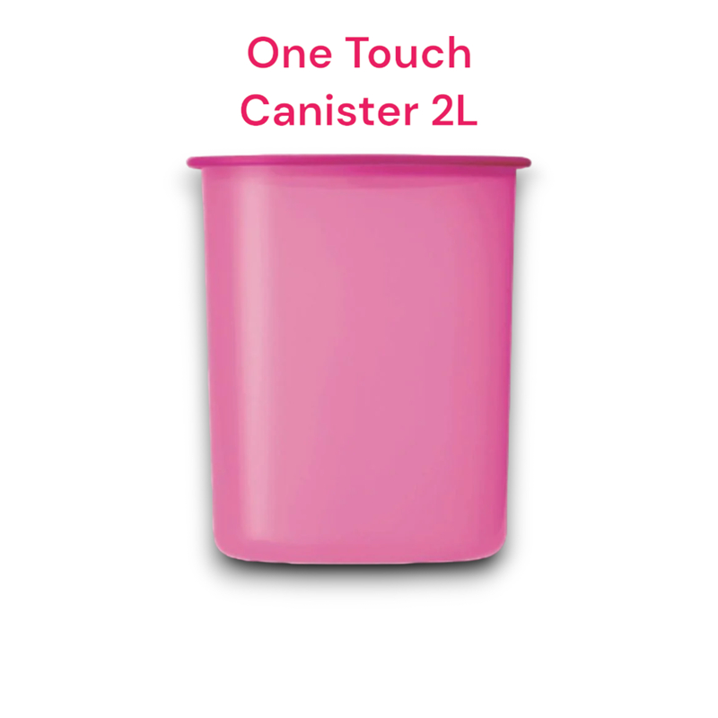 Tupperware One Touch Canister 950ml/1.25L/2L/3L/4.3L(1 unit/2 unit) | Shopee Malaysia