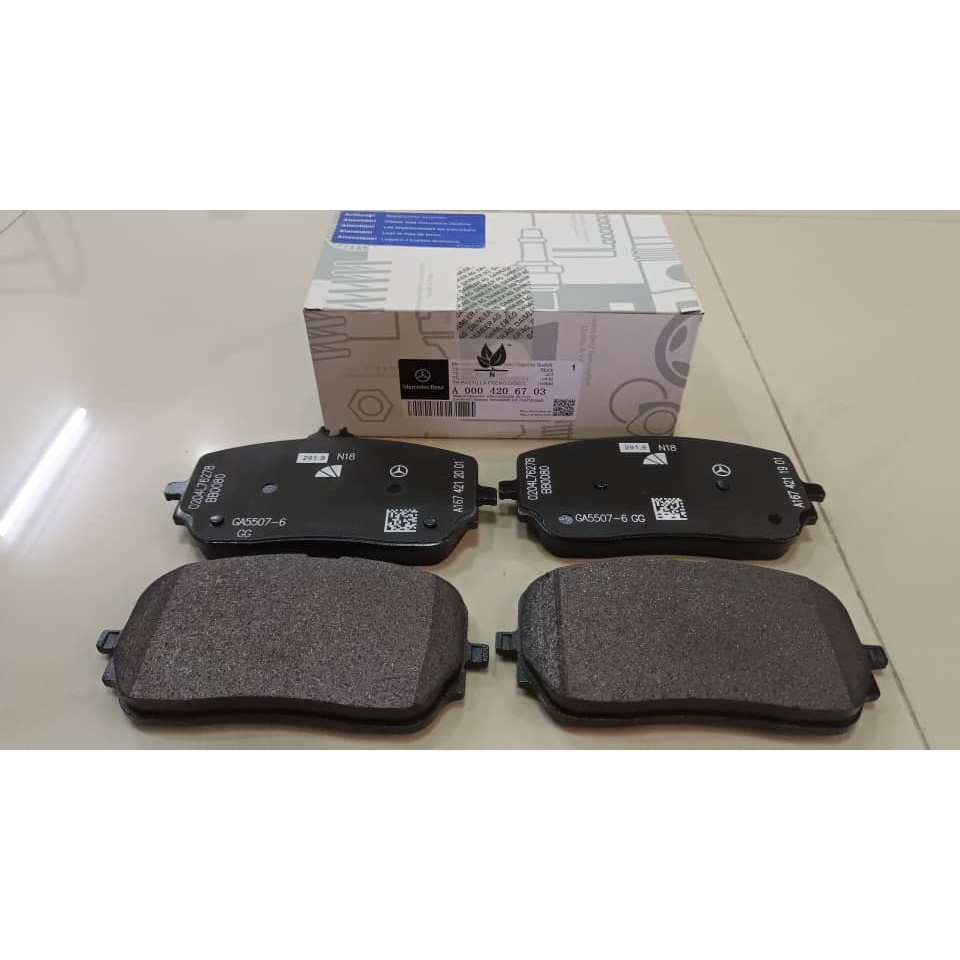 FRONT BRAKE PAD MERCEDES W167 GLE450 GLS450 GLE53 AMG 0004206703 ...