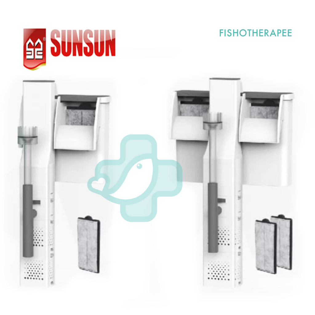 Sunsun Xiaoli XBA Aquarium Hanging Filter Hang On Waterfall Pump Pam Penapis Gantung Belakang ...