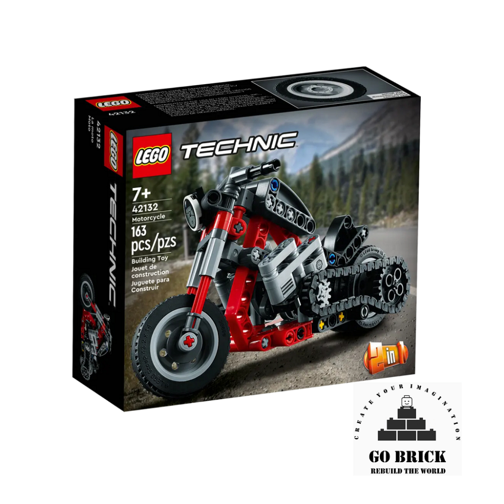 Lego Technic 42132 Motorcycle (Go Brick) | Shopee Malaysia