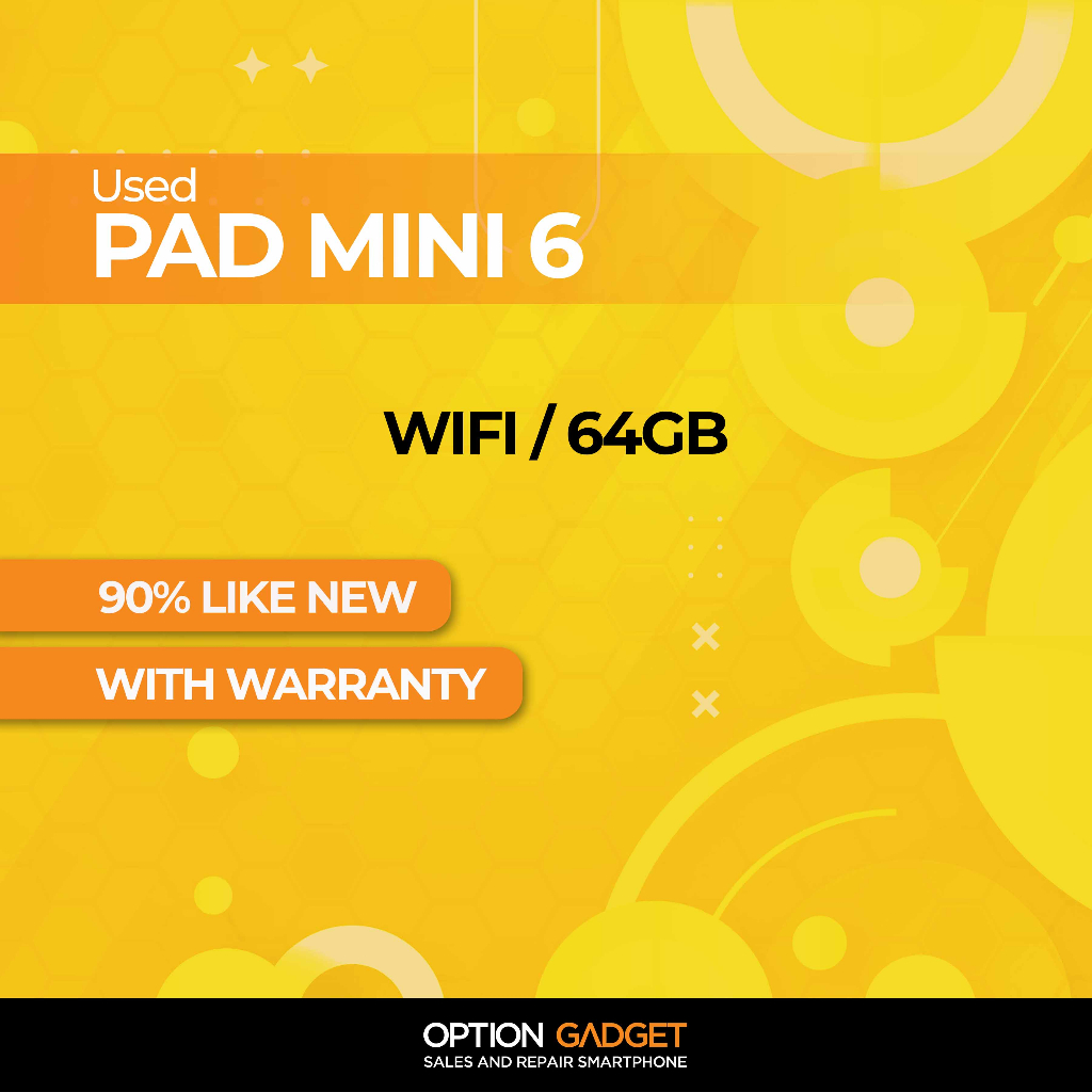 USED PAD MINI 6 WIFI 64GB | Shopee Malaysia