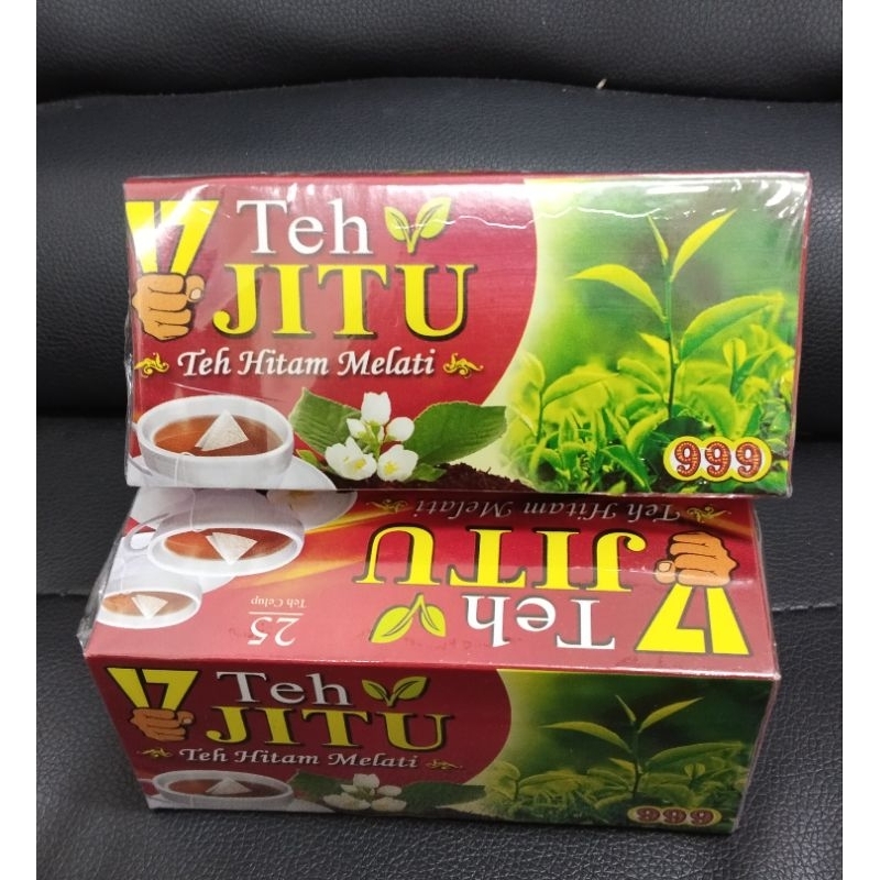 Teh Celup Jitu 999 Teh Hitam Melati(Jasmine) 1Box Isi 25 Uncang ...