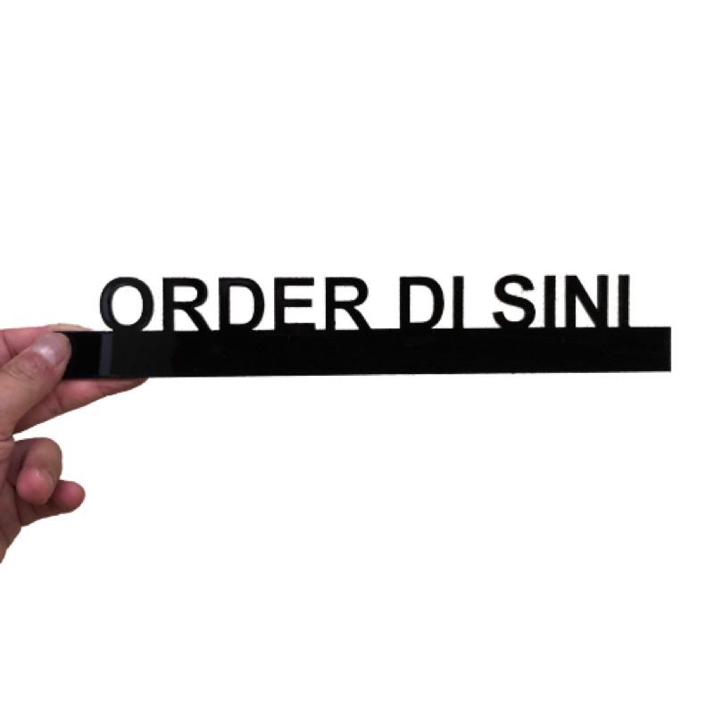 Order Di Sini Order Here mordern and minimalism design restaurant ...