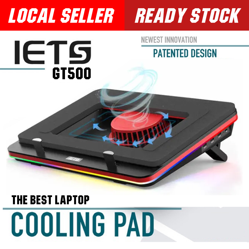 IETS GT500 gaming laptop cooler base pad gaming laptop cooling stand ...