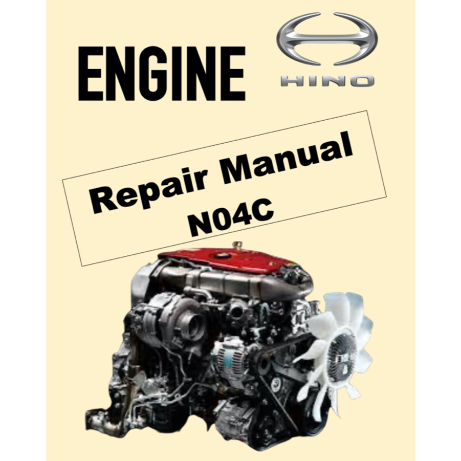 HINO N04C ENGINE WORKSHOP SERVICE REPAIR MANUAL | Shopee Malaysia