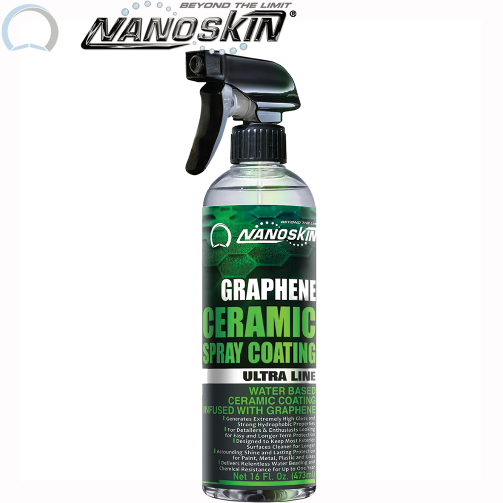 Nanoskin Graphene Ceramic Spray Coating - SIO2 - Extreme Gloss - 473ml ...