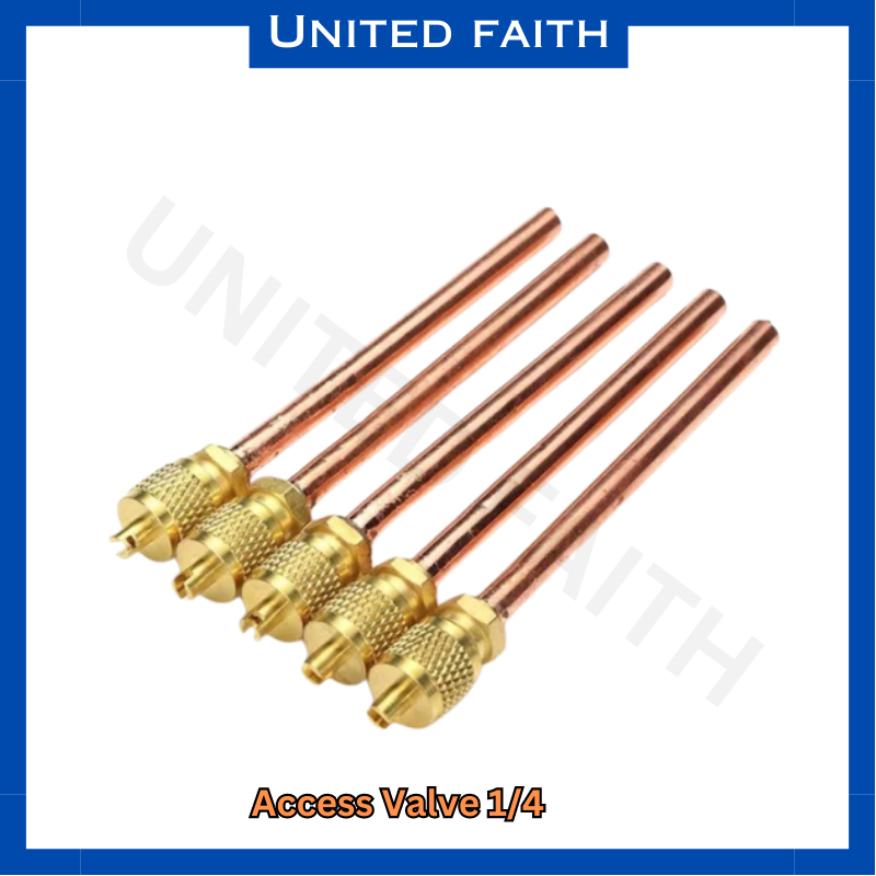 Access Valve 1/4" Refrigerator Chiller Freezer Sejuk Peti Sejuk Spare ...