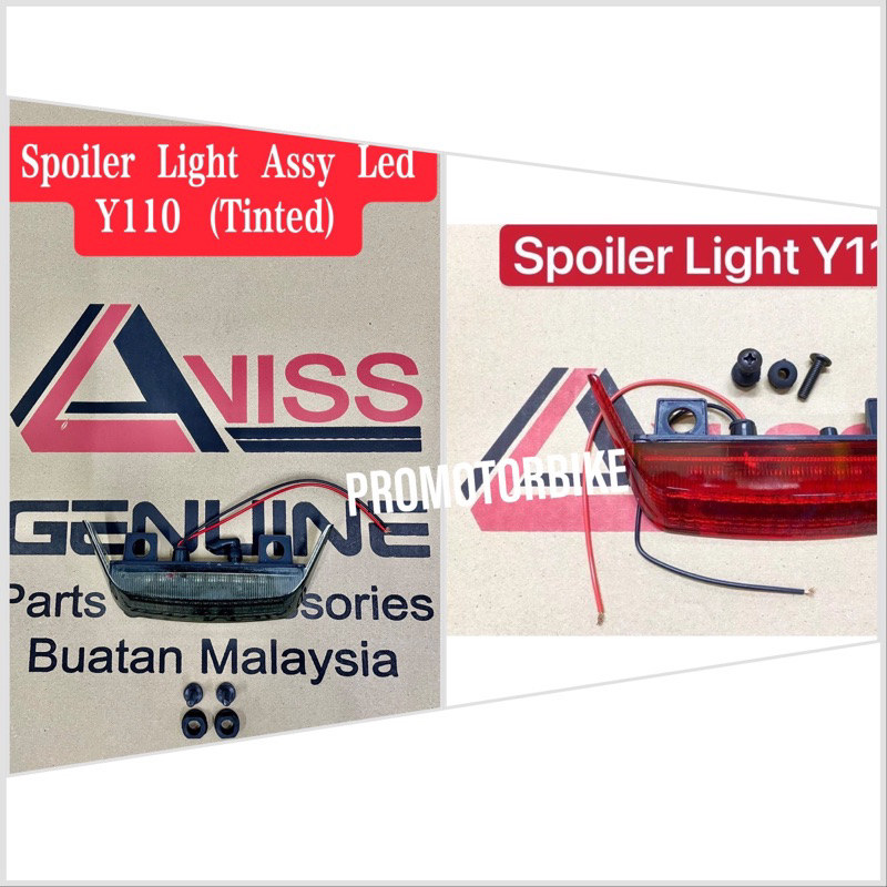 YAMAHA Y110 NEW SS2 SS II SS110 Y110SS SS TWO SPOLIER SPOILER LAMP ...