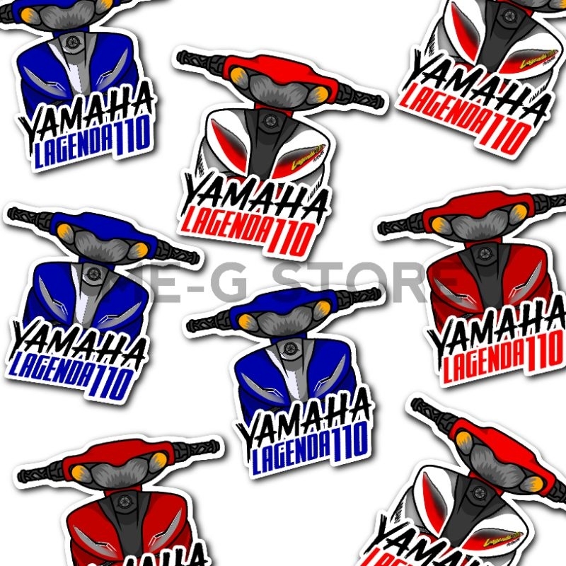 Sticker Motor Yamaha Lagenda 110Z (matte) | Shopee Malaysia