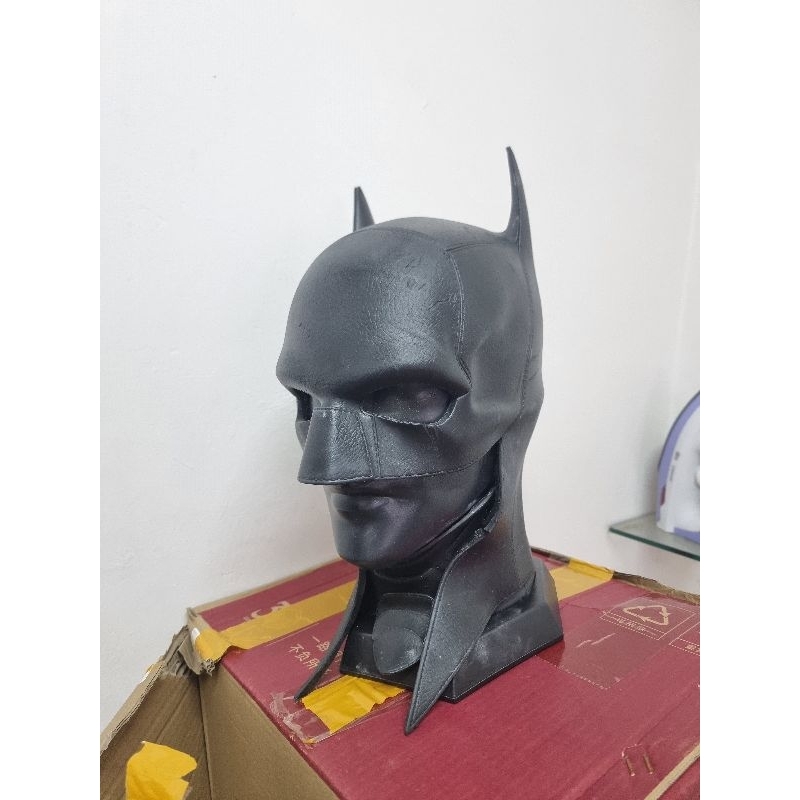 The batman 2022 matt reeves robert pattinson Pu cosplay mask | Shopee ...