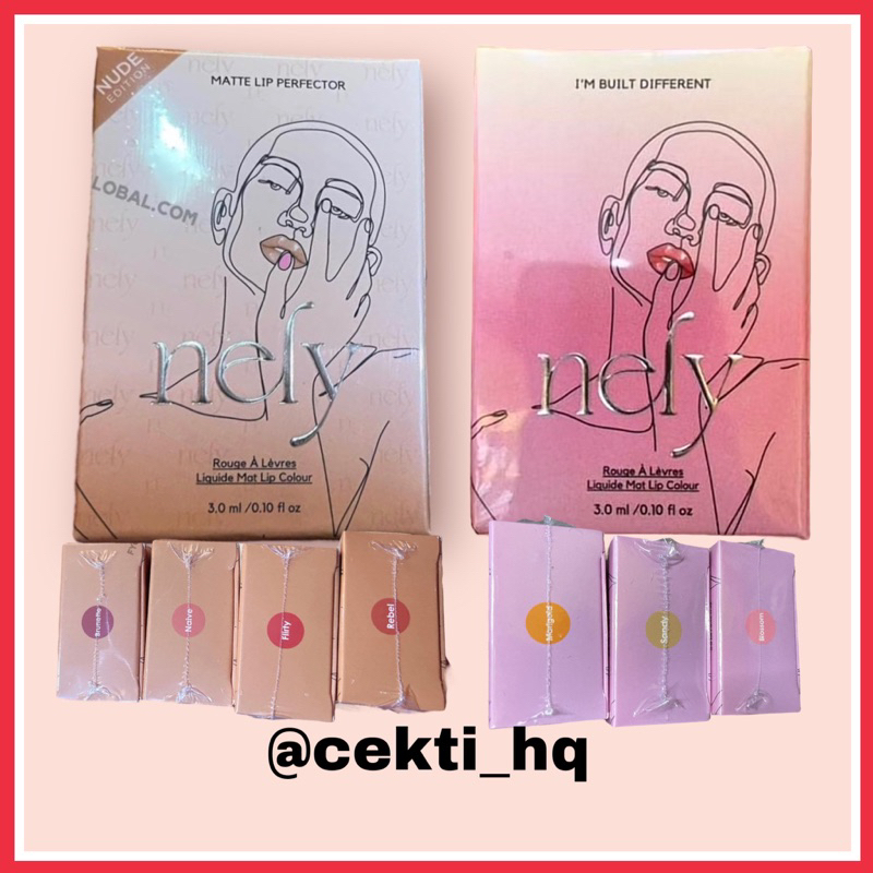 [Ready Stock] Nely Lipmatte - Nelysa Norazlan | Lipmatte Nely | Shopee ...
