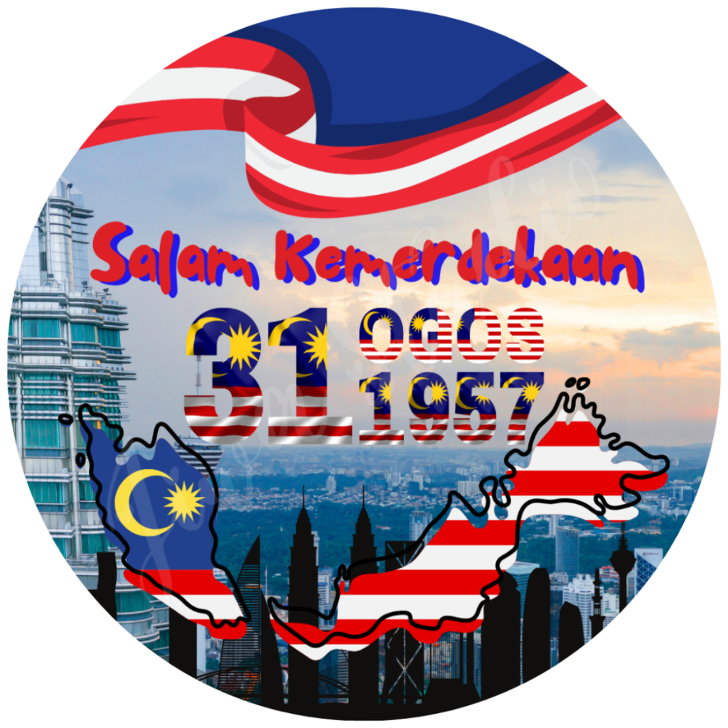 Hand Fan Emoji with Pen Hari Kemerdekaan | Doorgift | Souvenir ...