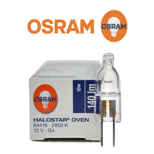 Osram 64418 G4 10w 12v Halostar Oven Bulb (Made in GERMANY) | Shopee ...