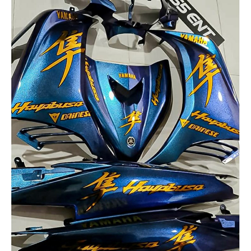 COVERSET 135LC V2/V3/V4/V5/V6/V7 PURPLE CHAMELEON CHROME HAYABUSA GOLD ...