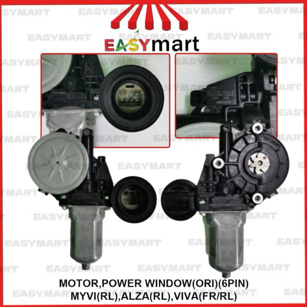 Perodua Myvi Lagi best Viva Power Window Motor Front Rear Moto Tingkap ...