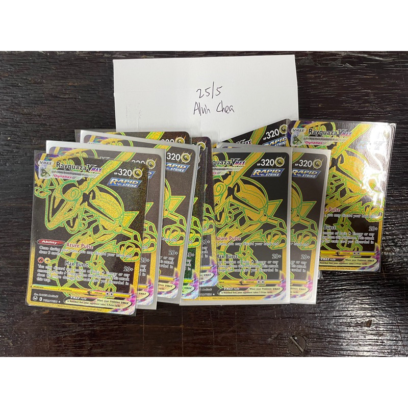 Rayquaza Vmax TG29/TG30 Pokemon Trading Card Game | Shopee Malaysia