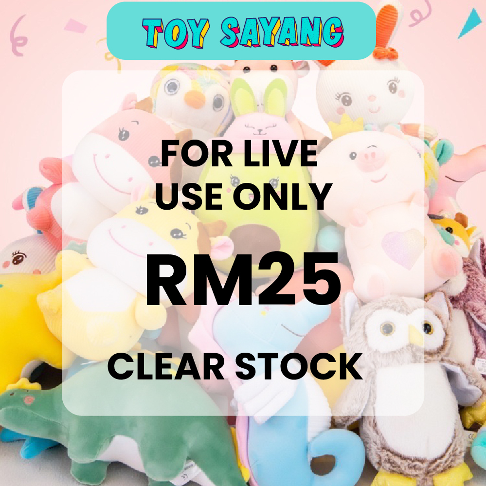 (RM25.00) FOR LIVE CLEAR STOCK ONLY | Shopee Malaysia