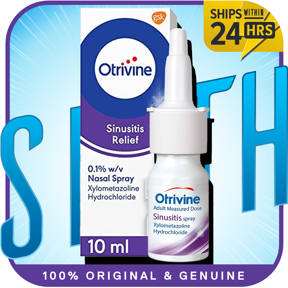 Otrivine Sinusitis Relief l Congestion Relief l Nasal Spray, 10ml ...