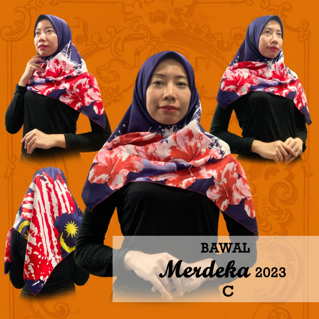 TUDUNG MERDEKA VIRAL🔥BUY 3 FREE 1🔥 | Shopee Malaysia