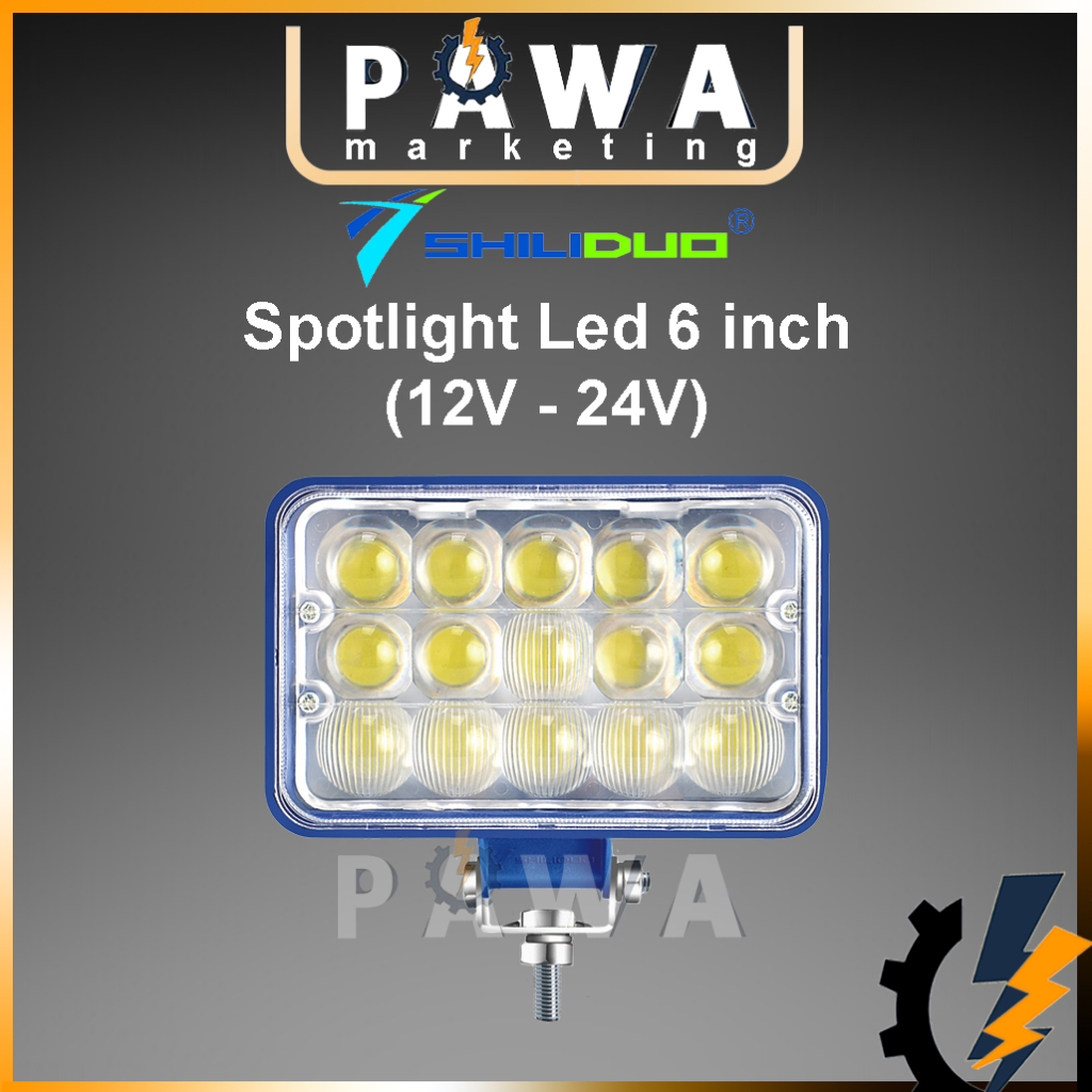 Pawa Original Shiliduo 15 LED Super Bright Spot light 12V 24V SD3501 ...