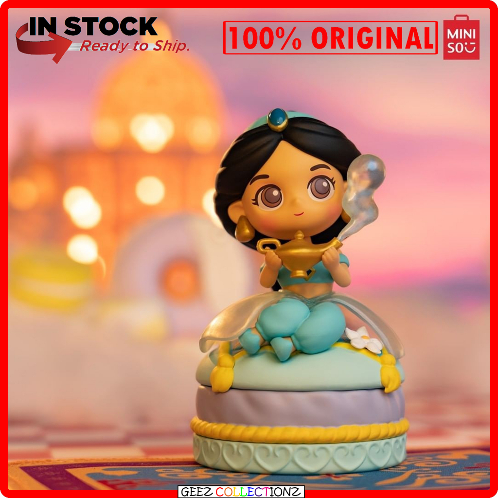 MINISO Disney Princess Macaron Jewelry Box Brand New| JASMINE | BLIND ...