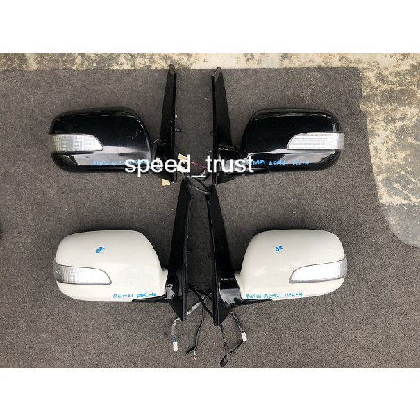 Used Original JDM Side Mirror Autoflip With Signal Light Toyota Ipsum ...